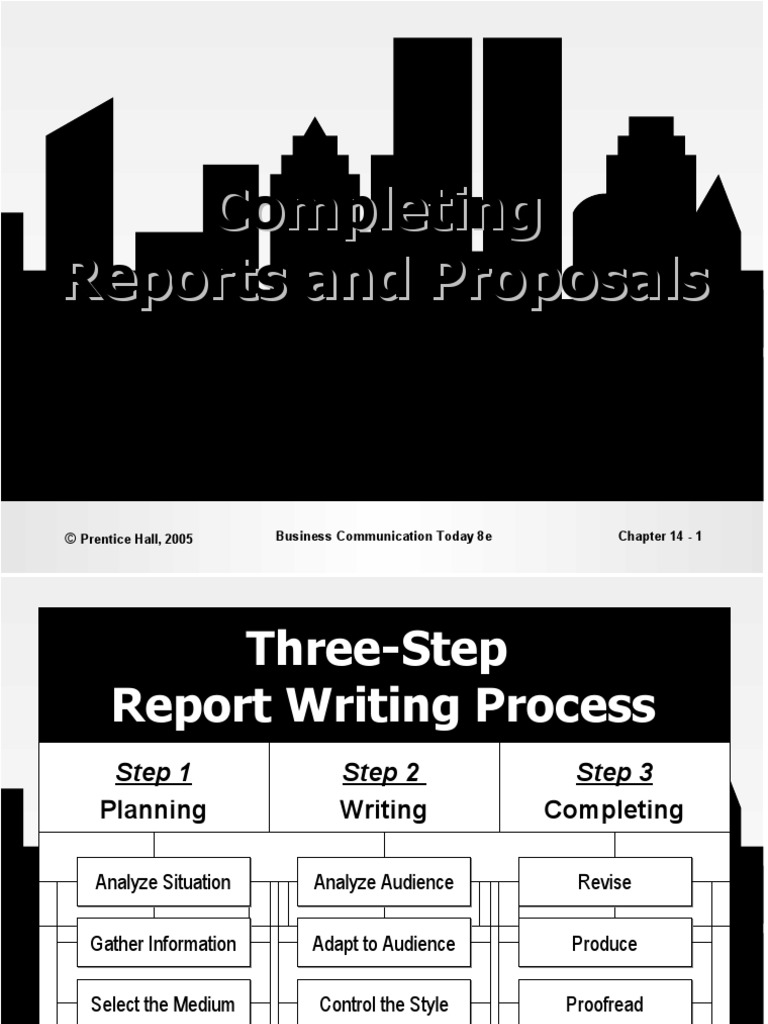 Completing Reports and Proposals | PDF | Communication | Cognition
