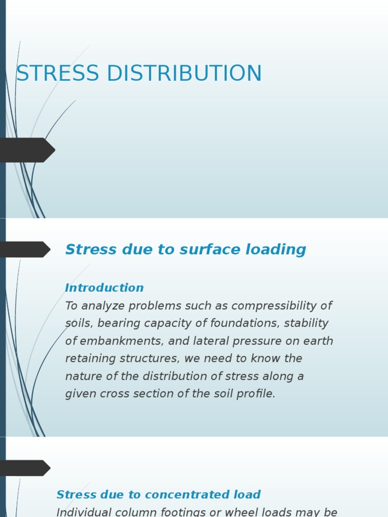 Stress Distribution in Soil Mechanics | PDF | Linear Elasticity ...