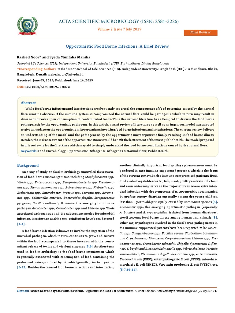 Normal Flora Vs Pathogen | PDF | Infection | Pathogen