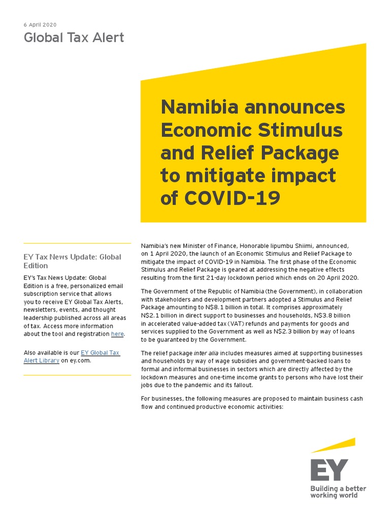 Ey Namibia Proposes Compensation Scheme For Businesses Due To Covid 19 ...