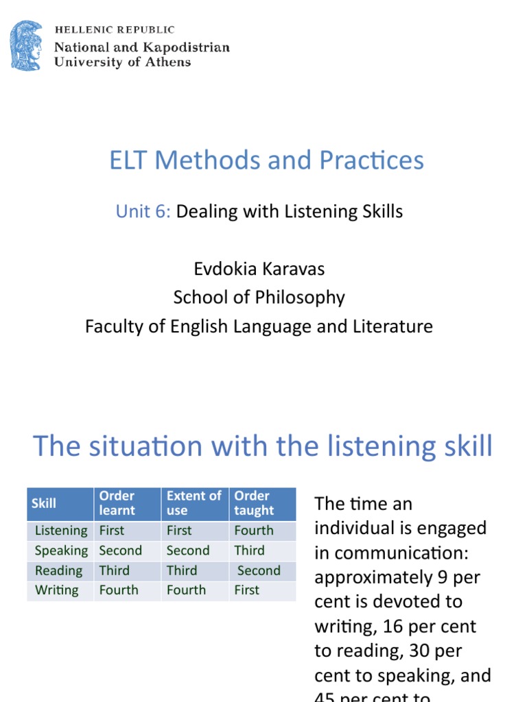 Unit6 Listening | PDF | Speech | Reading Comprehension