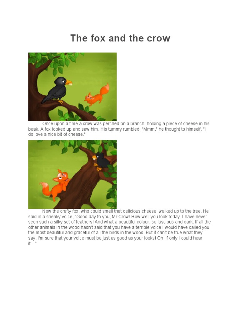 The Fox and The Crow | PDF