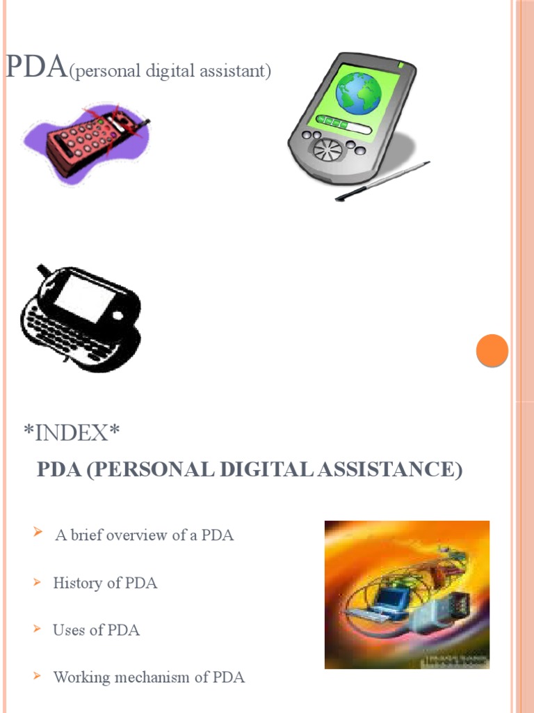 Comprehensive Guide to PDAs | PDF | Consumer Electronics | Personal ...