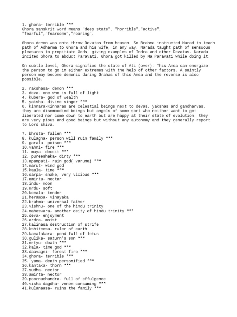 D60 Amsa Rulers | Download Free PDF | Deities | Hindu Mythology