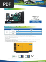 50 kVA Perkins Diesel Generator Set - Non EPA - 50Hz TP-P50-T1-50 PDF ...