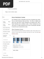 Overview of Arabic Music Scales | PDF