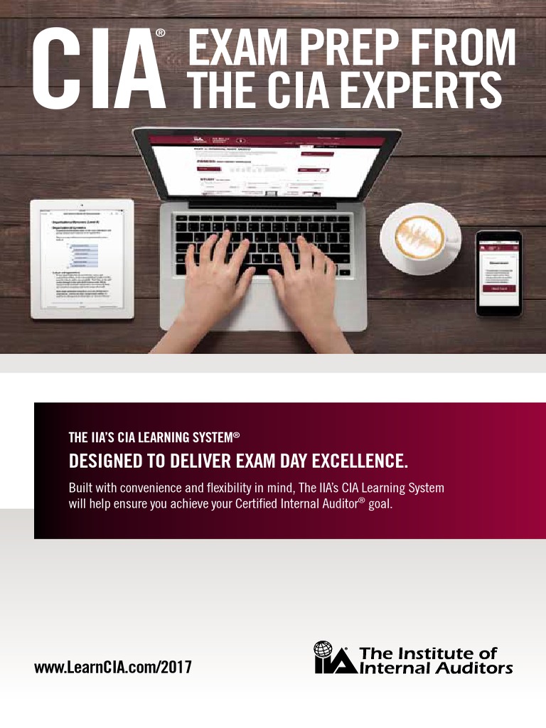 Designed To Deliver Exam Day Excellence.: The Iia'S Cia Learning System ...