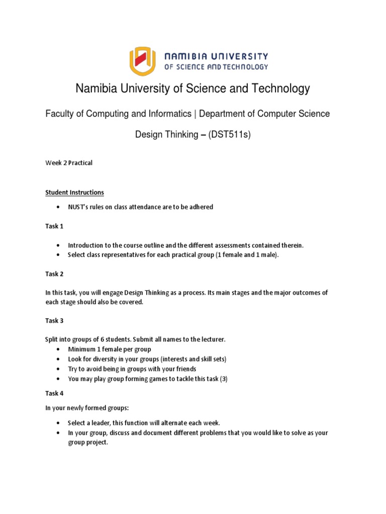 Namibia University of Science and Technology | PDF | Career & Growth ...