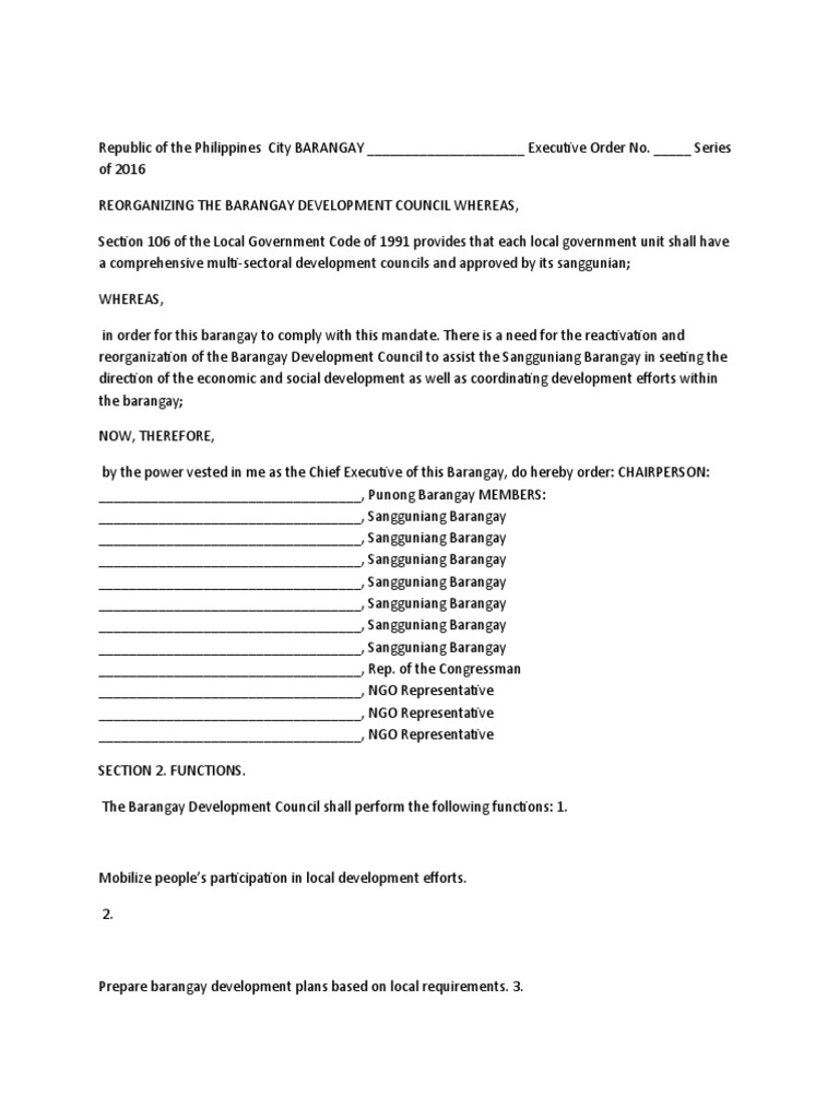 BDC Resolution | PDF