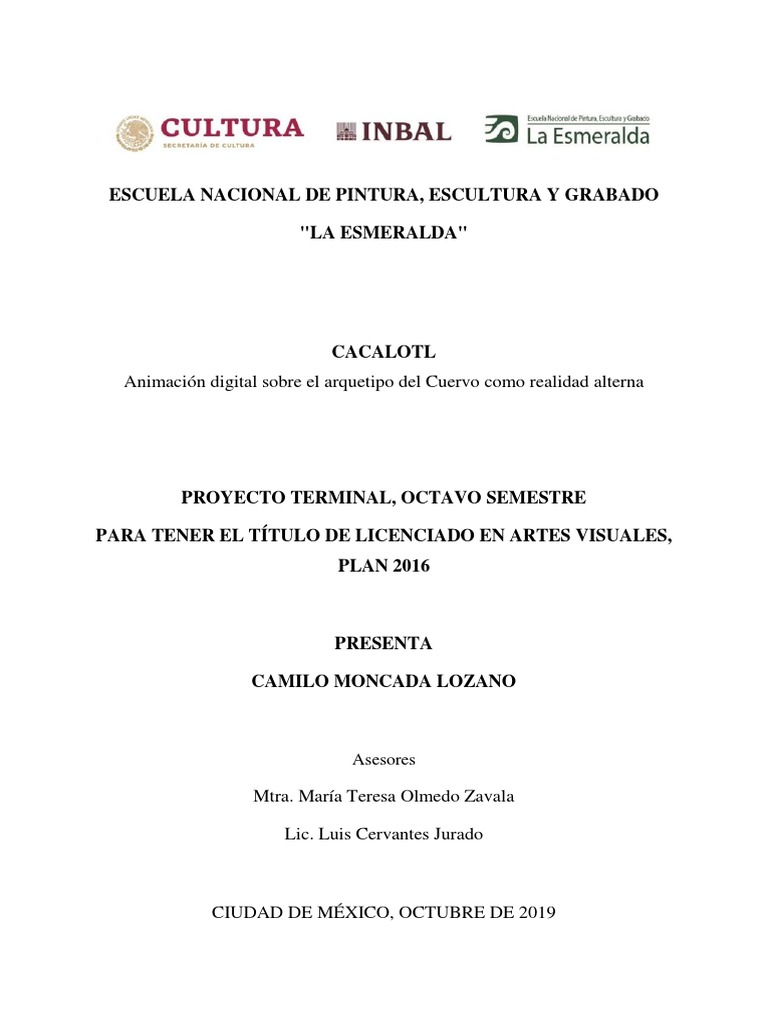 Cacalotl: Animación digital sobre el arquetipo del Cuervo como realidad ...