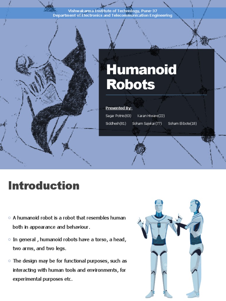 Final - Robotics - Seminar-Ppt - Humanoid Robots | PDF | Nature