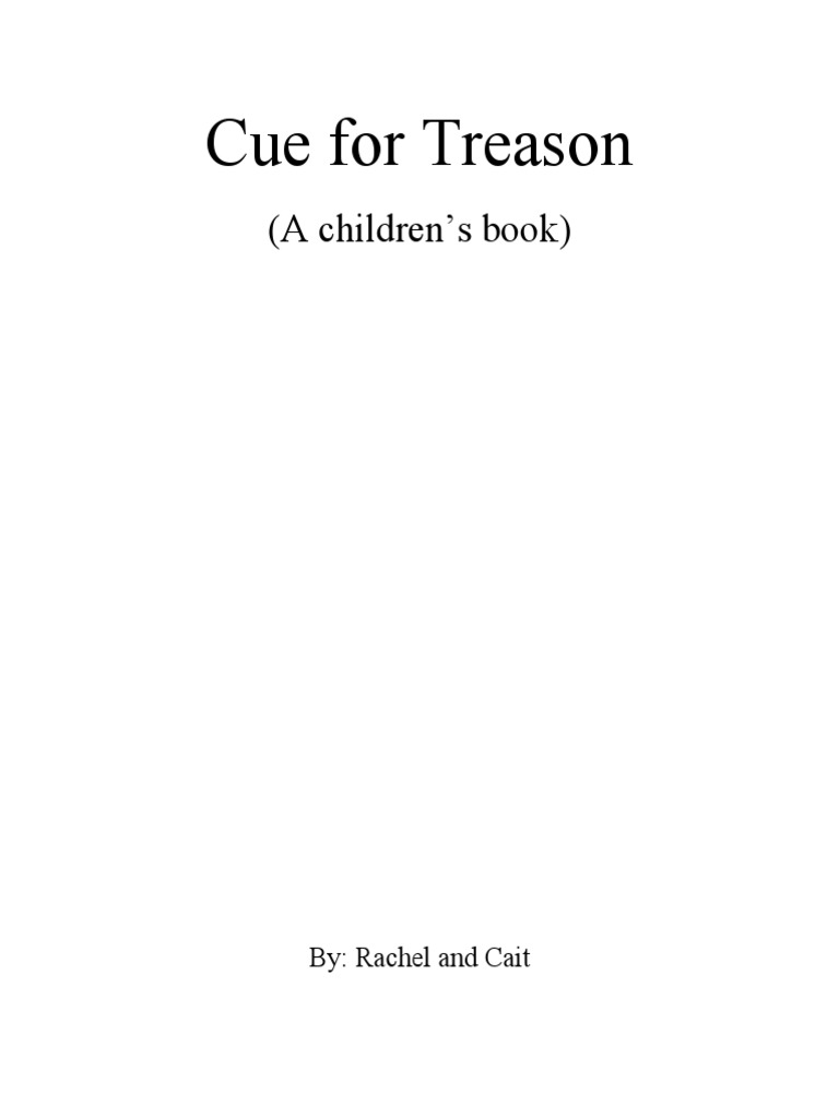 Cue For Treason | PDF