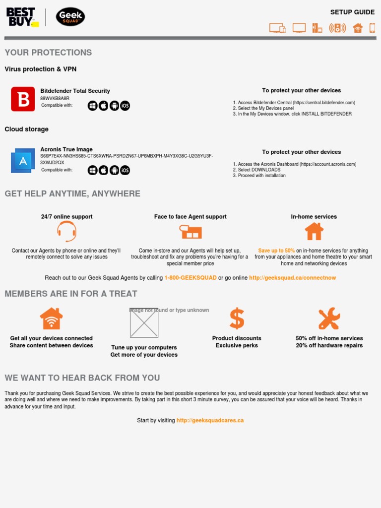 Geek Squad Setup Guide | PDF | Computer Networking | System Software