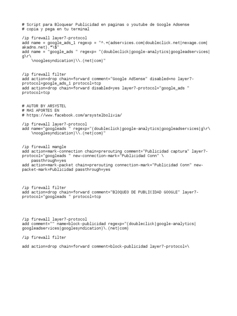 Bloquear Publicidad | PDF | Firewall (Computing) | Domain Name System