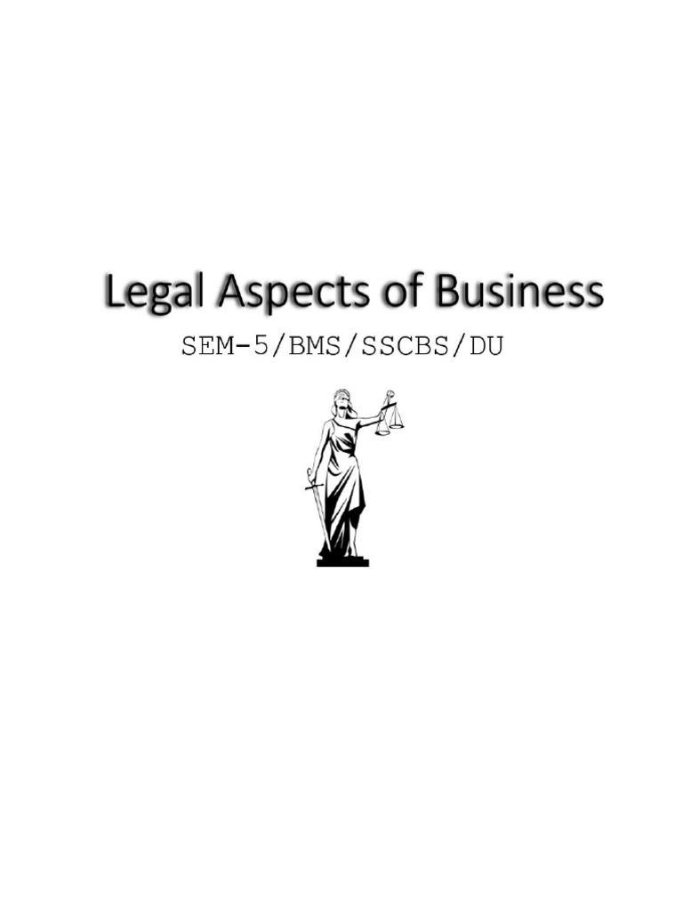 Legal Aspects of Business Notes | PDF | Offer And Acceptance | Damages