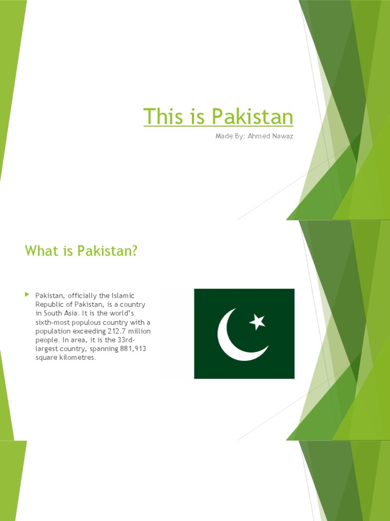 A Comprehensive Overview of Pakistan: Its Culture, Traditions, People ...