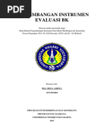 Instrumen Evaluasi Program BK | PDF