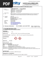 Medley Brilliant 100 L - MSDS | PDF | Dangerous Goods | Safety