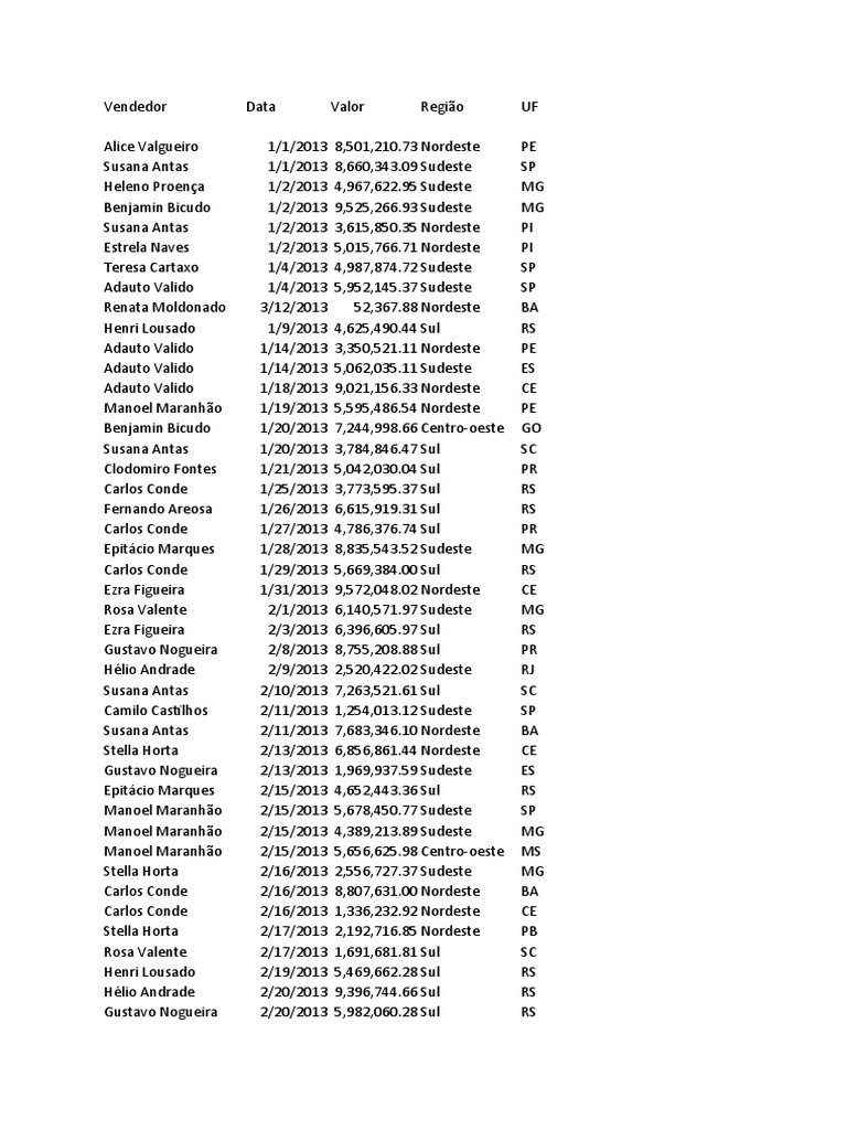 Exerc Basico 2016 | PDF