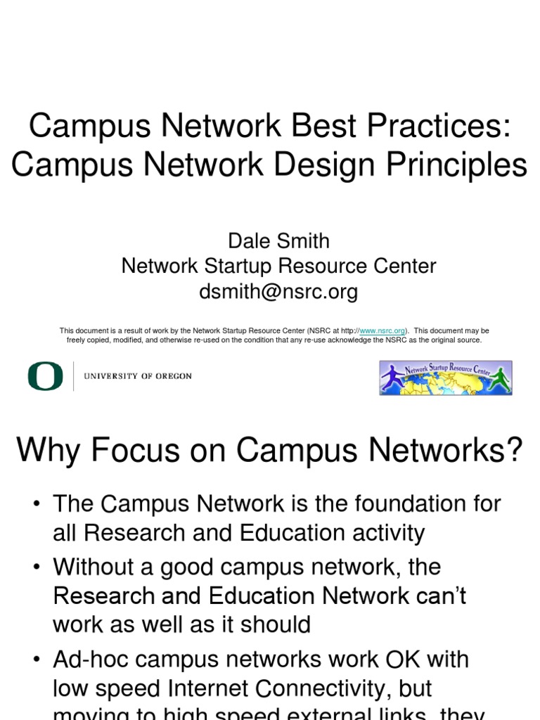 Campus Design Principles PDF | PDF | Router (Computing) | Network Switch