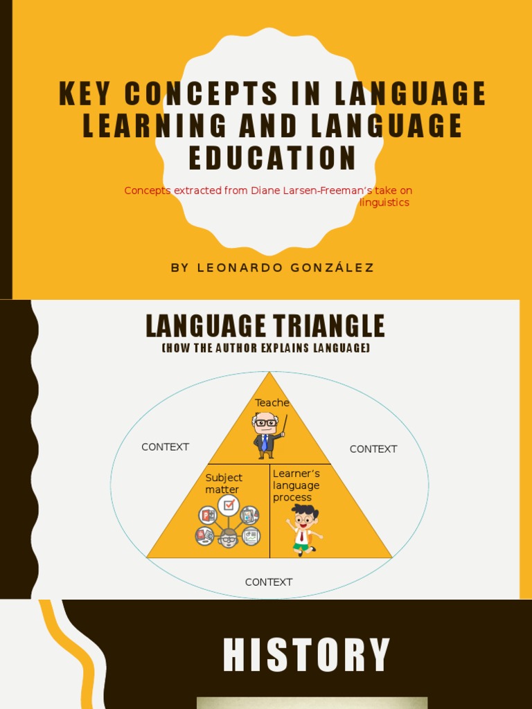 Key Concepts in Language Learning and Language Education | PDF | Human ...