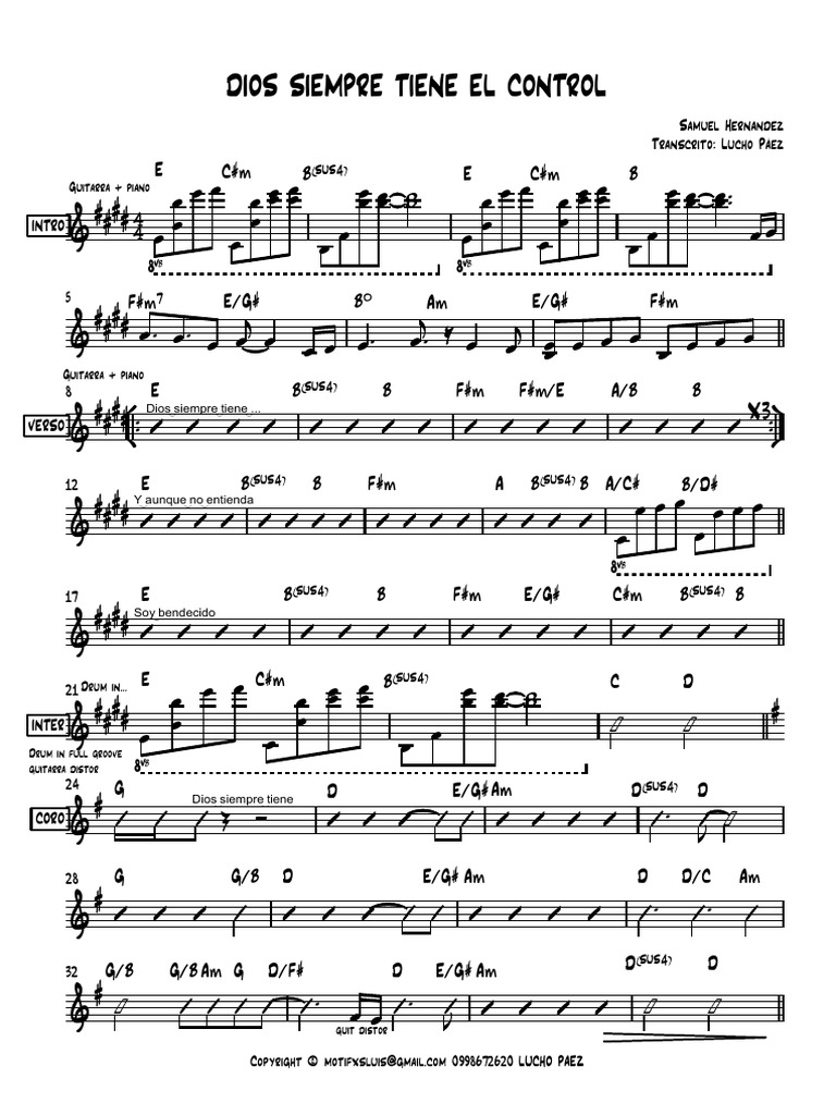 Dios Siempre Tiene El Control | PDF