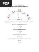 Formulario Física 1 MRU y MRUA | PDF | Aceleración | Cambio