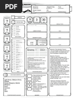 DND Drugs Table | PDF