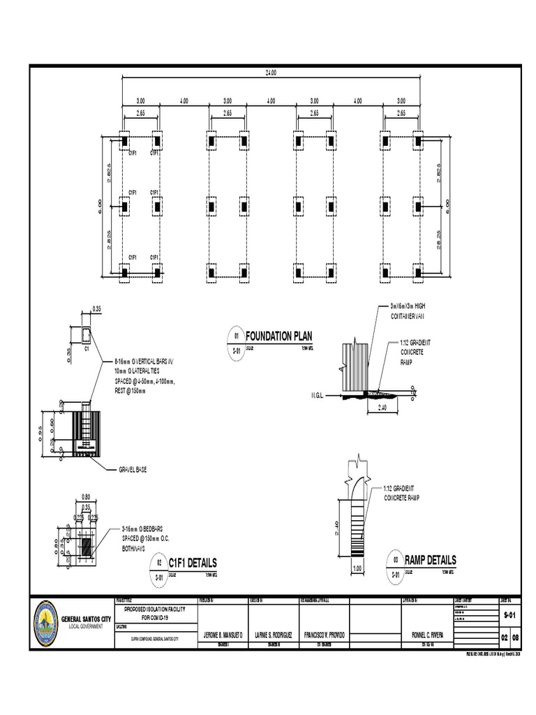 Foundation Plan: C1F1 C1F1 | PDF