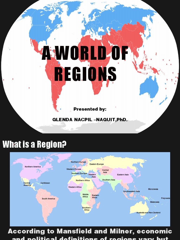 Chapter 4 - A World of Regions | PDF | Opec | International Relations