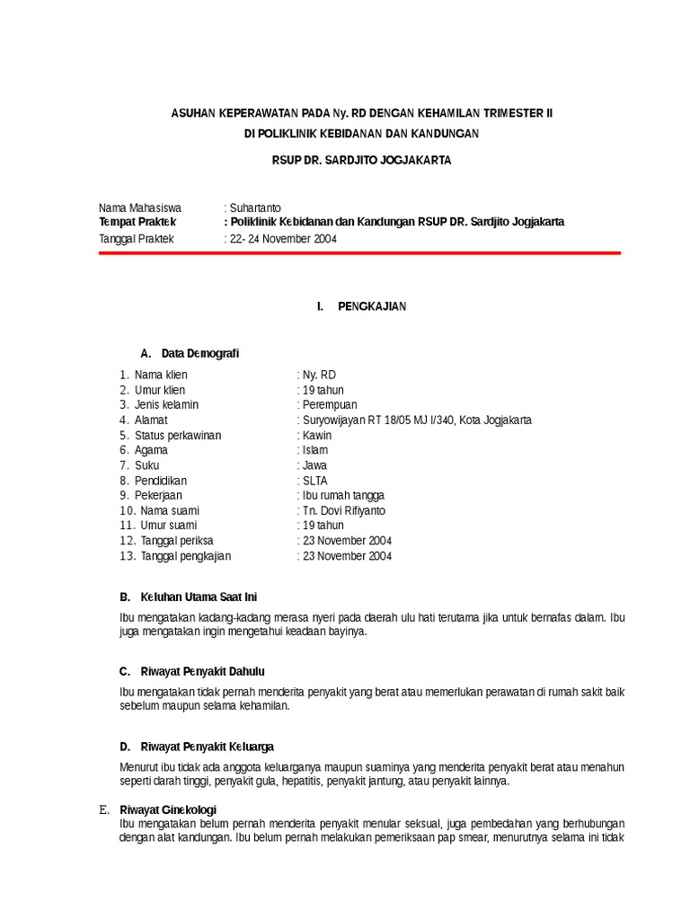 Askep Maternitas Anc | PDF