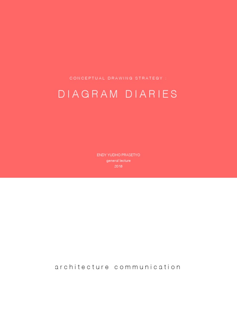 Conceptual Drawing Strategy - Diagram Diaries Update 0511208 PDF | PDF ...