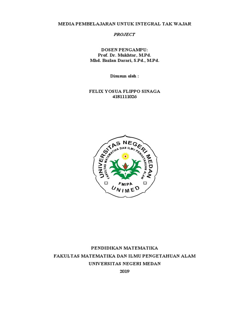 Project Kalkulus Multivariabel Rosida | PDF | Metode & Bahan Ajar