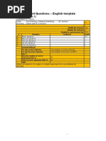 10-Column Worksheet Form | PDF | Debits And Credits | Expense