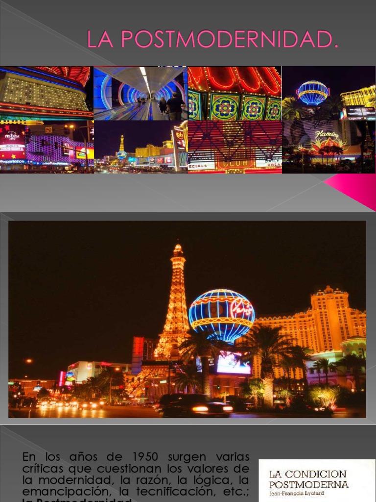 La Postmodernidad PDF | PDF | Modernidad | Espacio