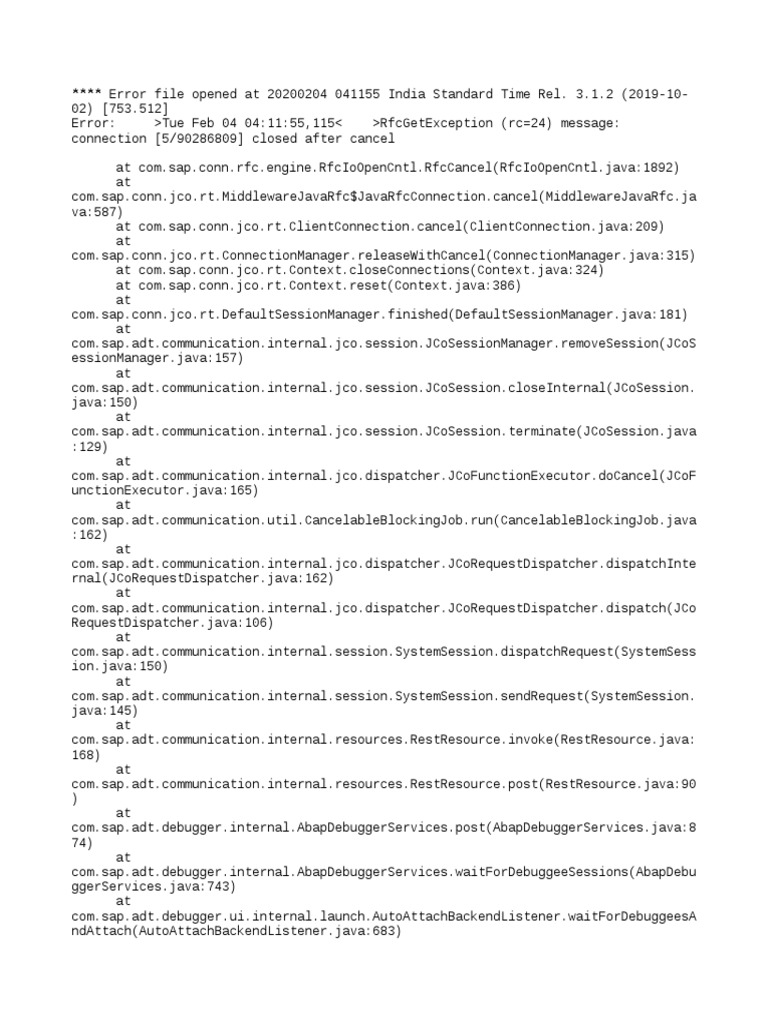 Dev Jco RFC | PDF | Internet Protocols | Transmission Control Protocol