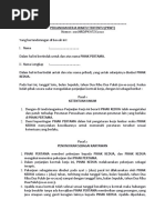 Contoh Draft Perjanjian Kerjasama | PDF