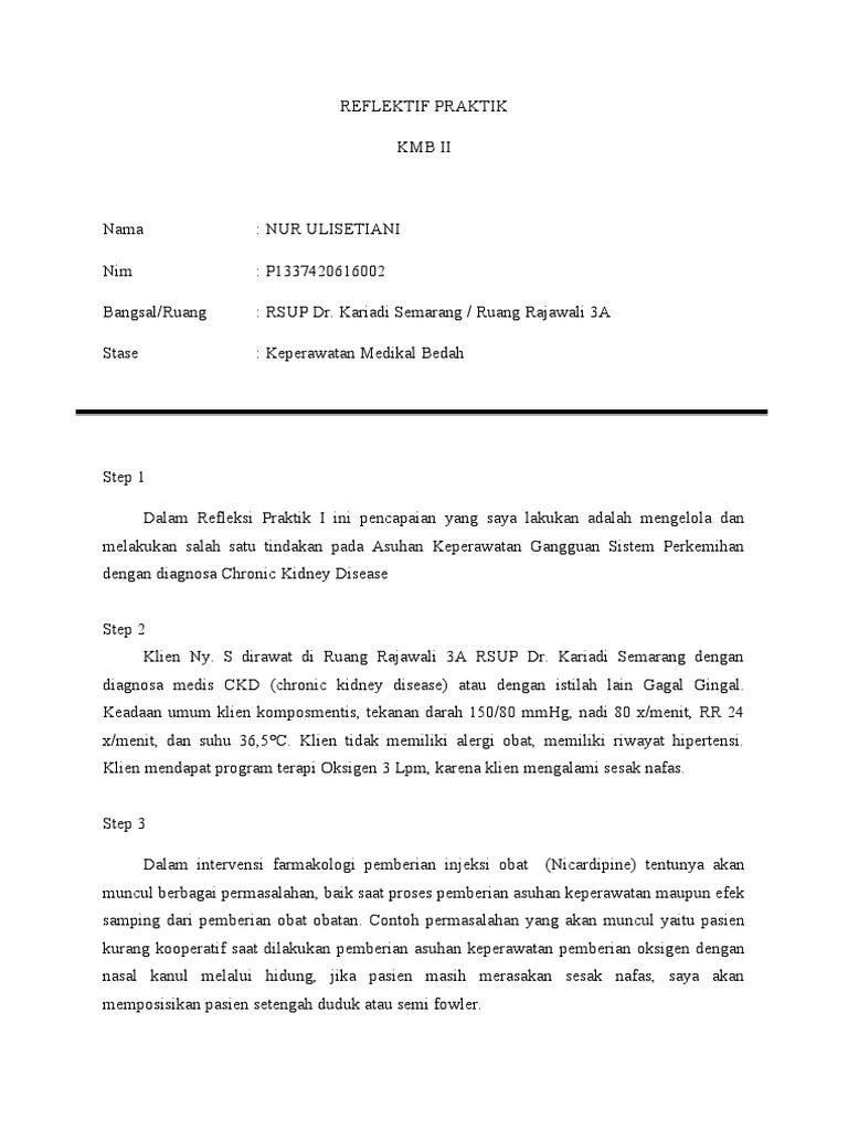 Reflektif Praktik | PDF | Sains & Matematika