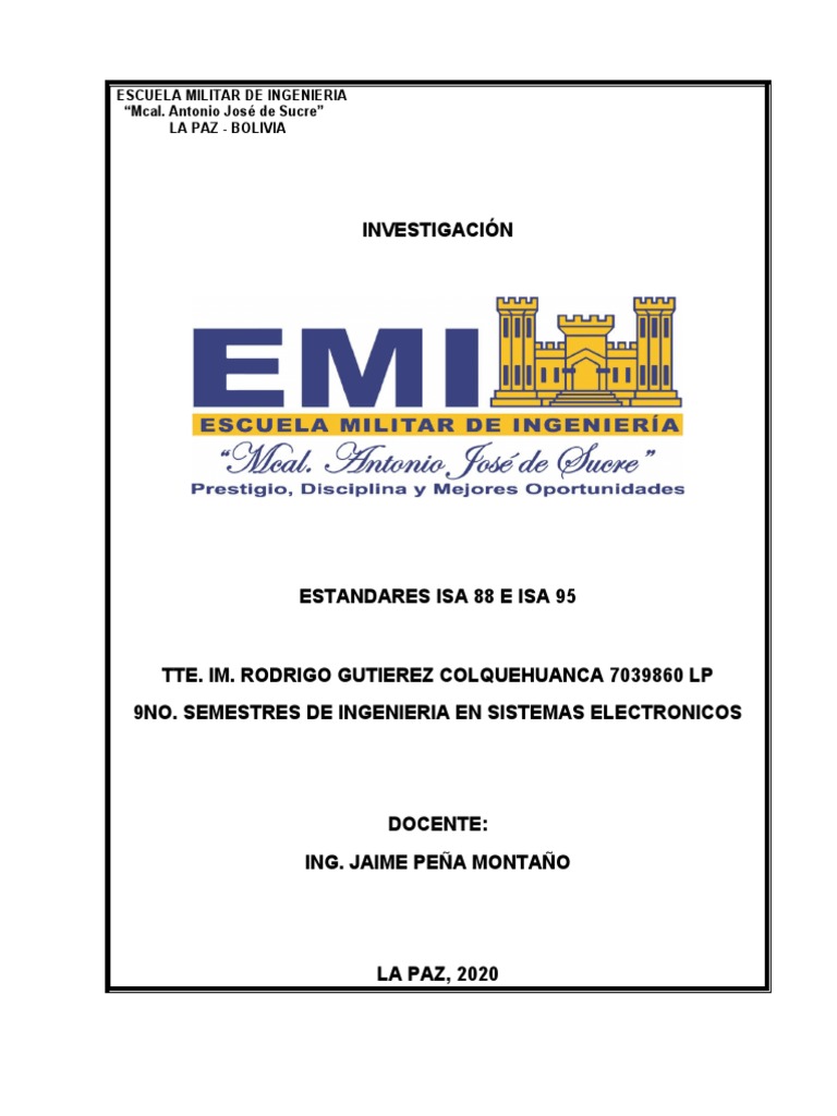 Isa 88 - Isa 95 | PDF | Scada | Ingeniería de Sistemas