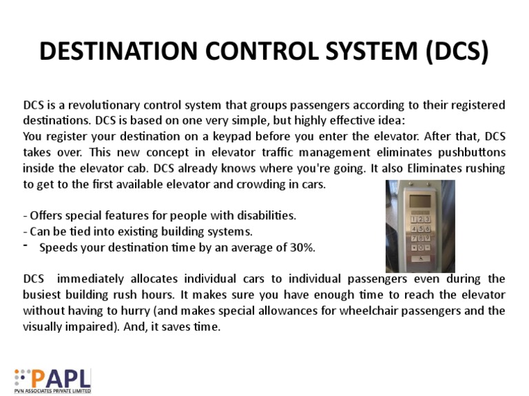 Destination Control System (DCS) | PDF