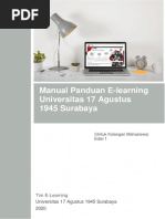 Tutorial Aktivasi Akun Elearning Universitas Terbuka | PDF