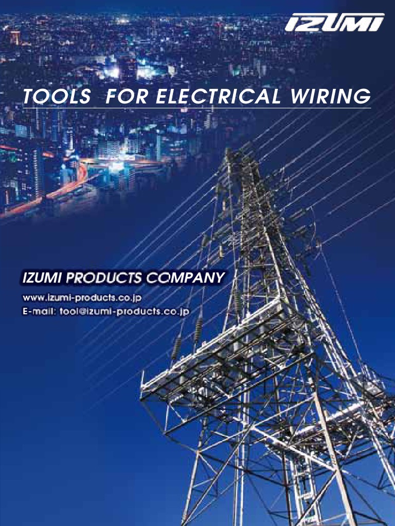 Izumi Tools for Electrical Wiring | PDF | Battery Charger | Electrical ...