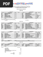 College - Official Transcript of Records | PDF