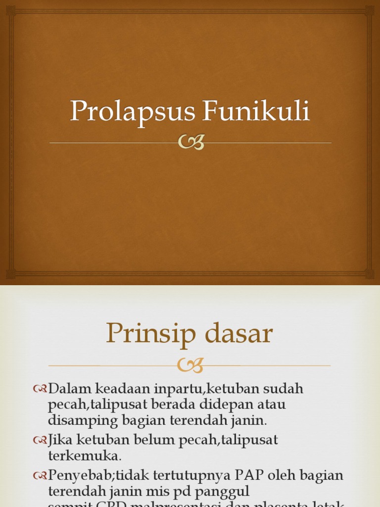 1.prolapsus Funikuli | PDF
