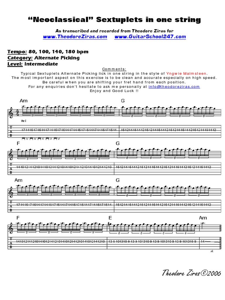 Sextuplets One String | PDF