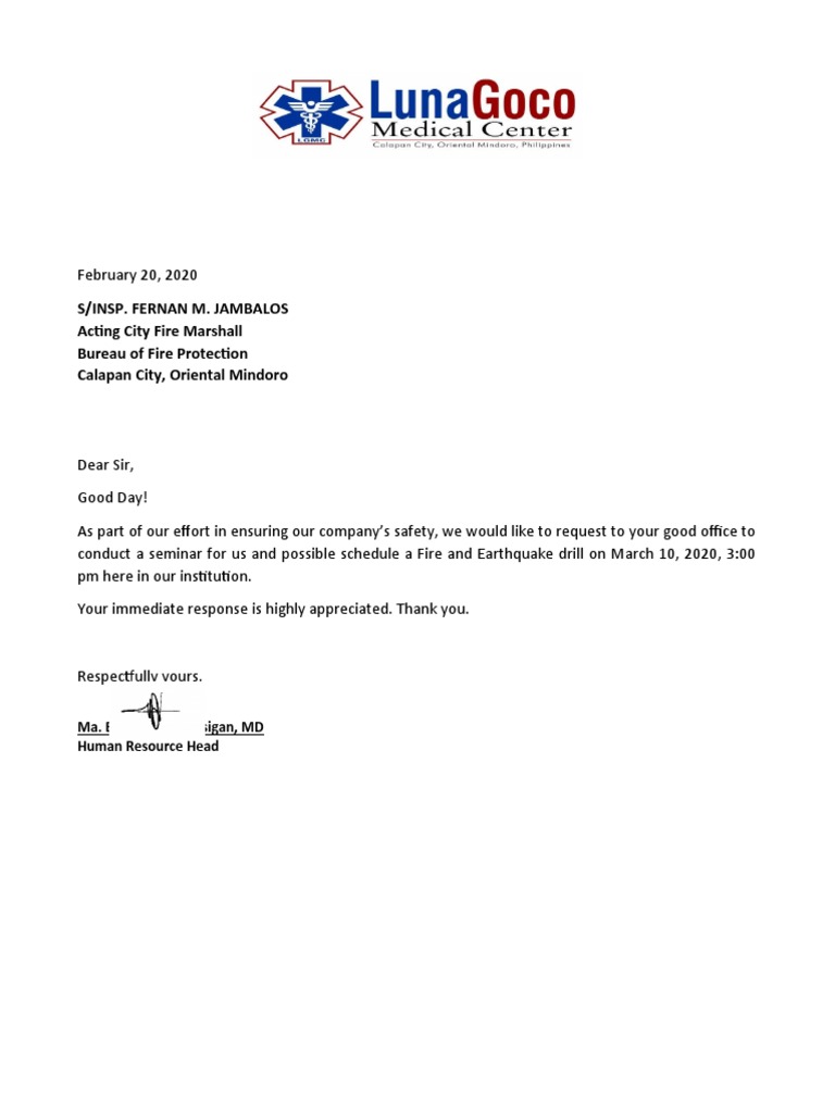 Letter For BFP | PDF