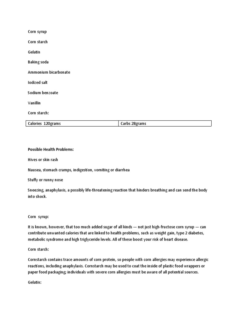 Possible Health Problems | PDF