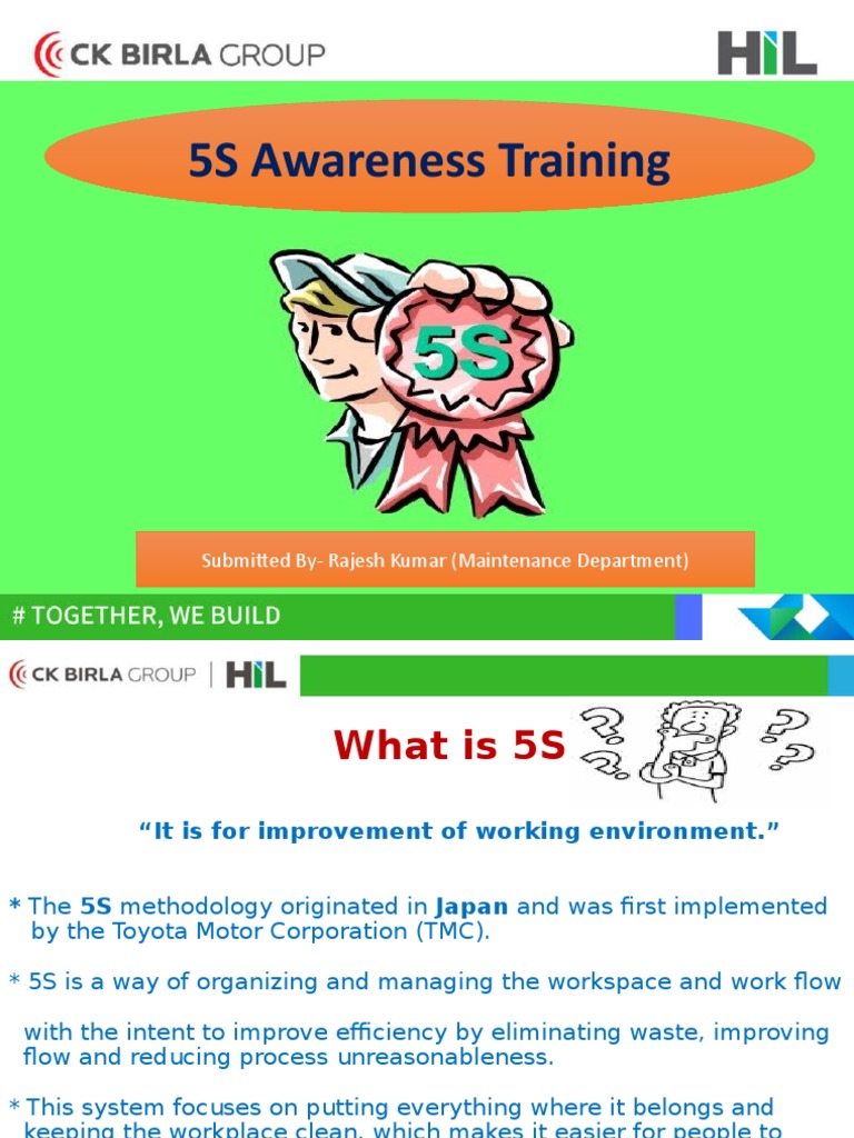 5S Awareness Training | PDF | Business | Nature