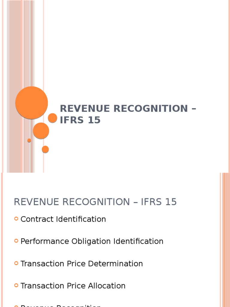 Revenue Recognition - IFRS 15 | PDF | Debits And Credits | Balance Sheet