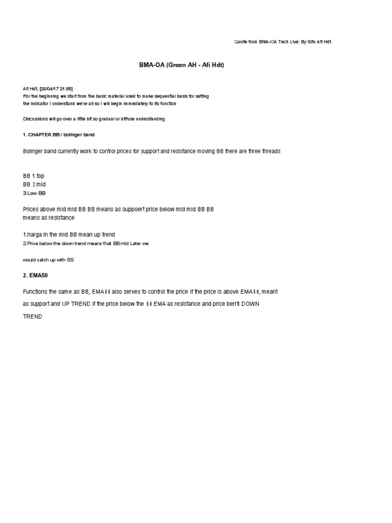 BBMA - OA (Green AH) | PDF | Nature